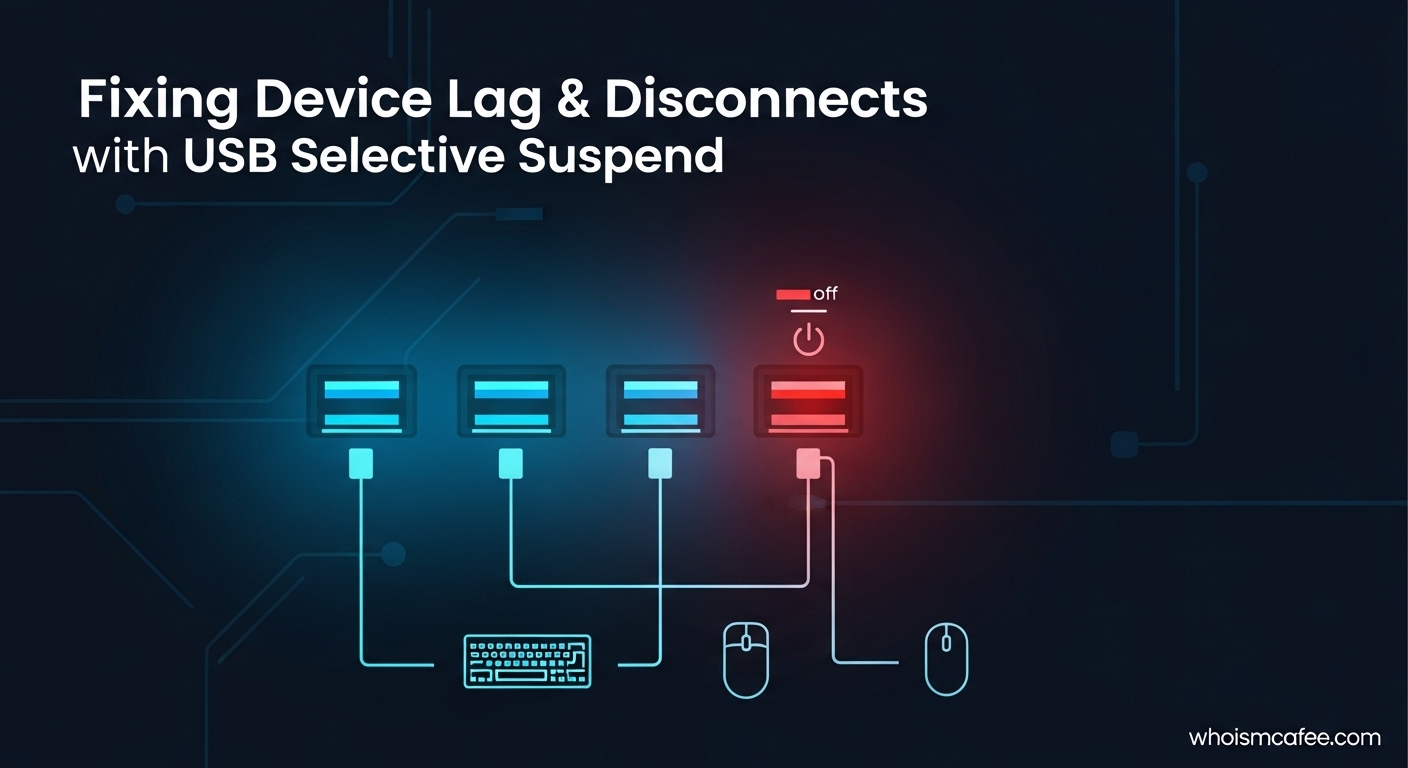Fix USB Selective Suspend Setting Missing in Windows